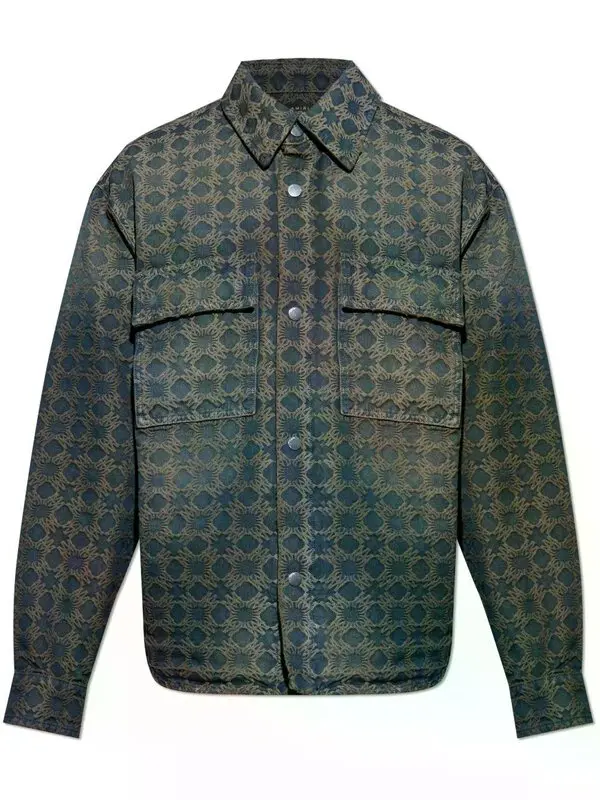 Amiri Jacquard Denim Jacket