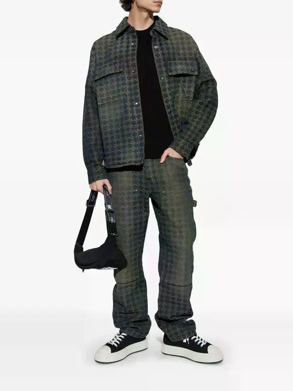 Amiri Jacquard Denim Jacket