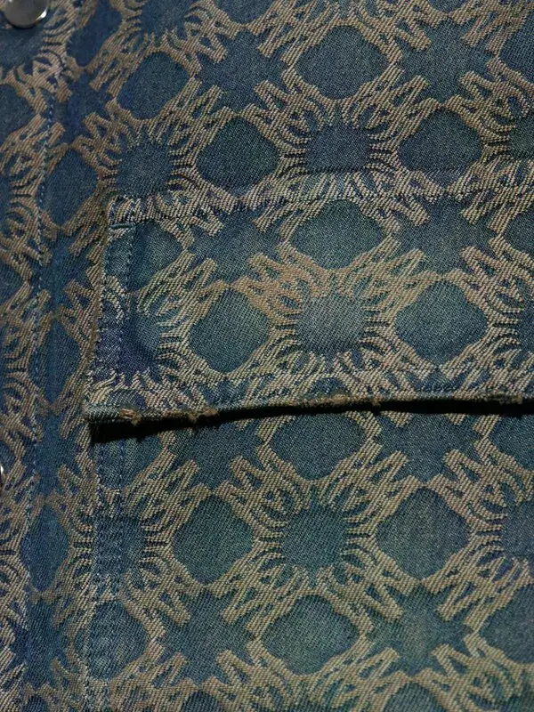 Amiri Jacquard Denim Jacket