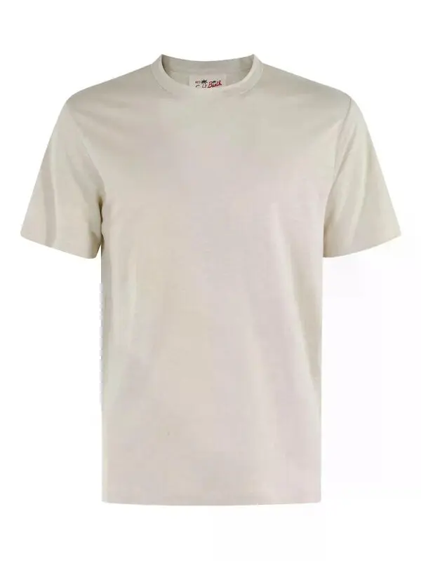 MC2 SAINT BARTH Linen T-shirt - Grey