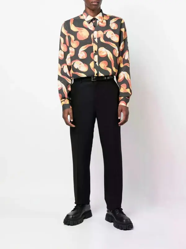 Viktor & Rolf Graphic Print Long Sleeve Shirt