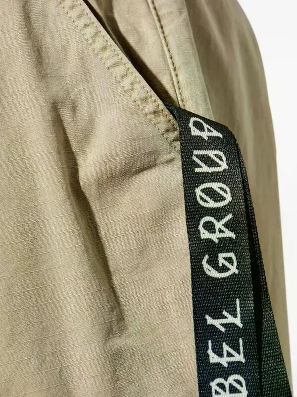 44 LABEL GROUP Bermuda Shorts With Side Logo Detail
