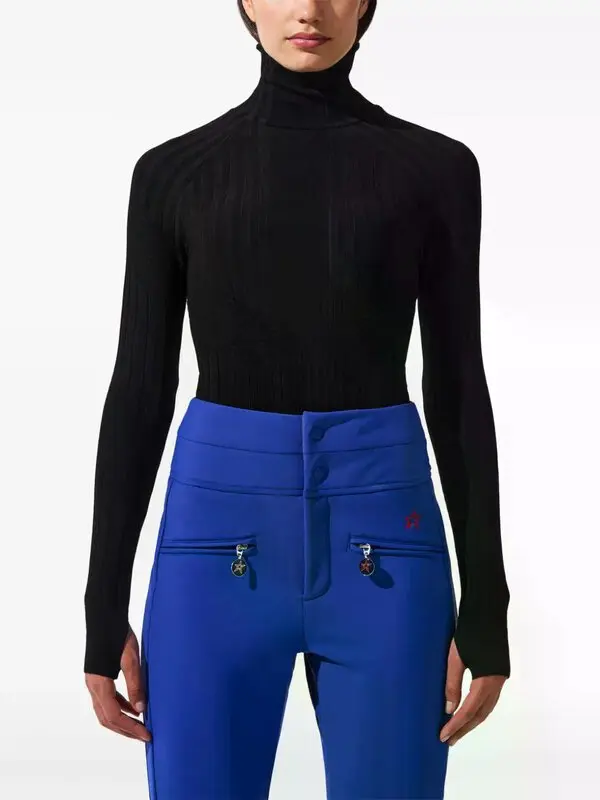 Perfect Moment Seamless Ribbed Knit Bodysuit
