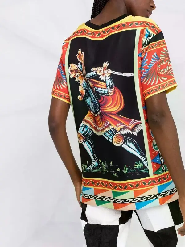 Dolce & Gabbana Carretto Print T-shirt