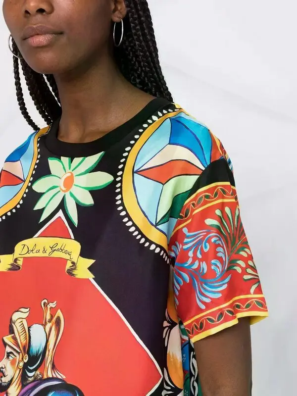 Dolce & Gabbana Carretto Print T-shirt