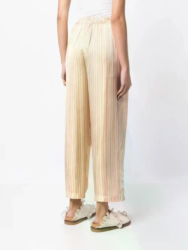 BAMBAH Stripe-print Straight-leg Trousers