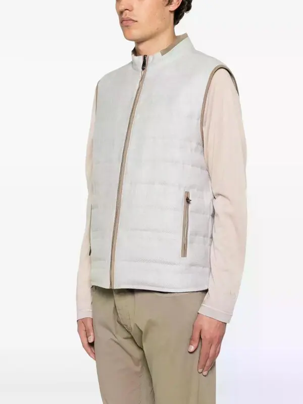 Corneliani Quilted Waistcoat