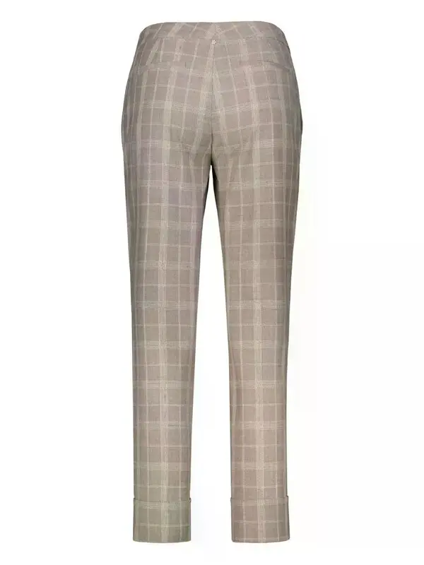 Lorena Antoniazzi Check-print Trousers
