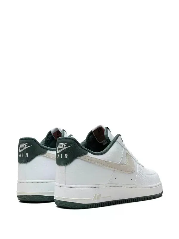 Nike Force 1 Low Vintage Green Leather Sneakers - White