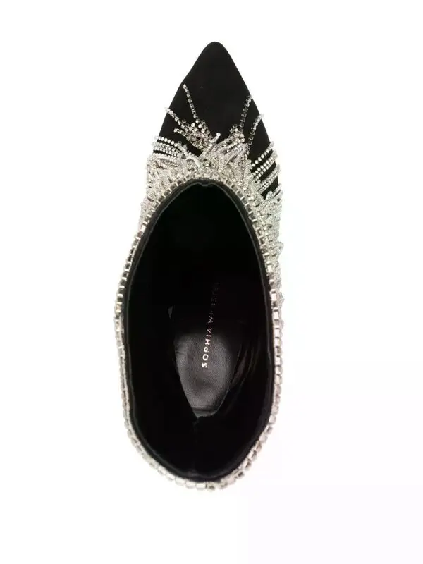 SOPHIA WEBSTER Xena Crystal-embellished Boots