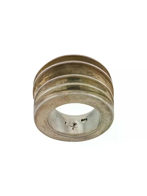 PARTS OF FOUR Foldform Crescent Ring - Silver