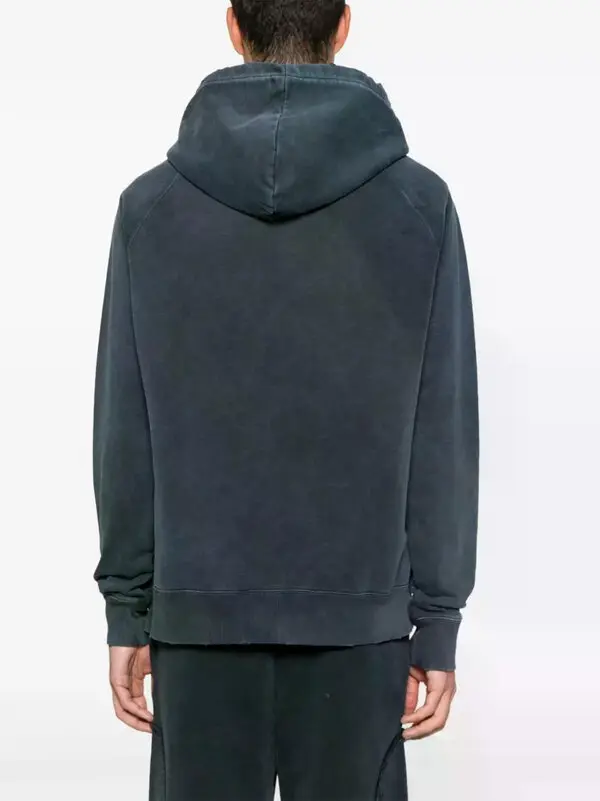 Études Studio Logo Embroidered Zip-up Hoodie