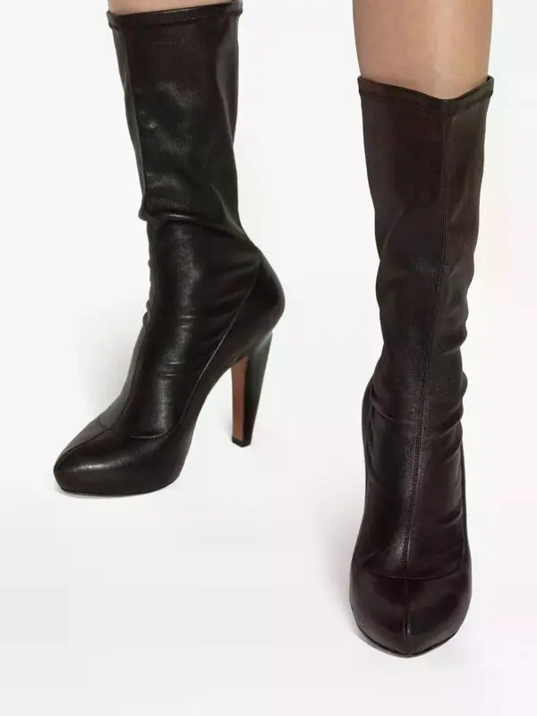 Alexander McQueen 125mm Platform Boots