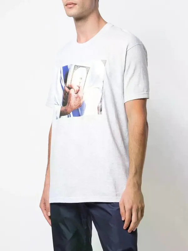 Supreme Bible-print T-shirt - Grey