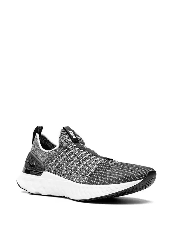 Nike React Phantom Run Flyknit 2 "oreo" Sneakers - Black