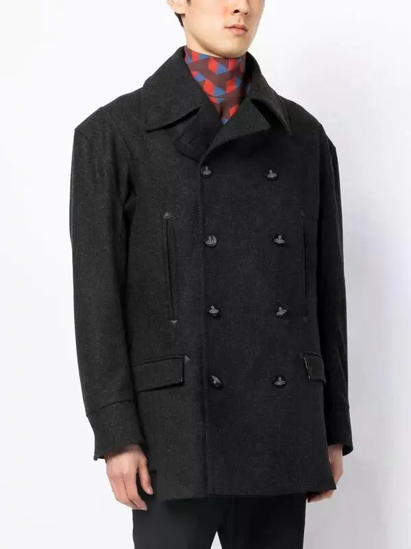 VIVIENNE WESTWOOD Wool Blend Peacoat