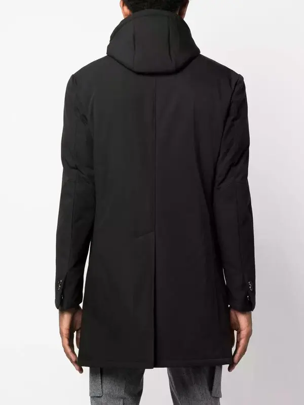 Corneliani Single-breasted Hooded Jacket