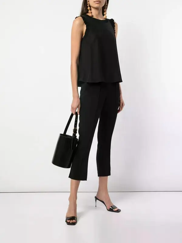 Cinq À Sept Atticus Cropped Trousers