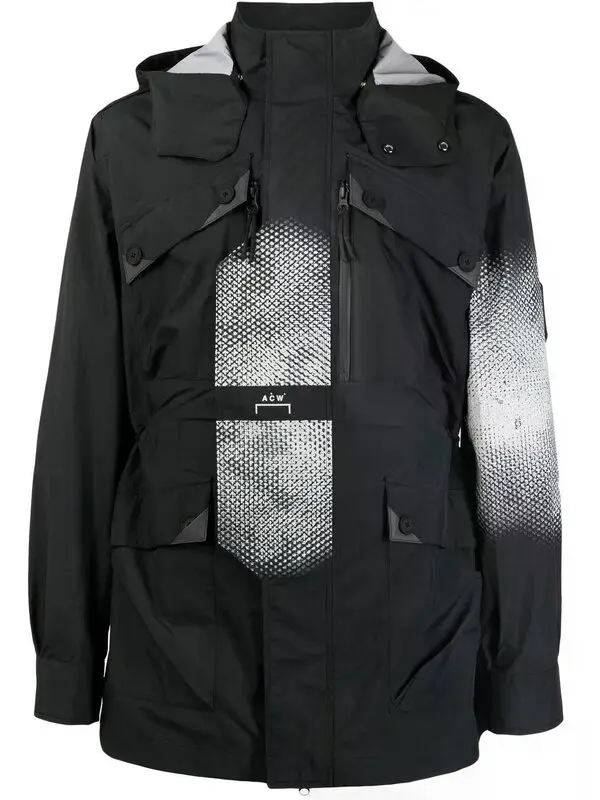 A-COLD-WALL* Printed Panel Jacket - Black