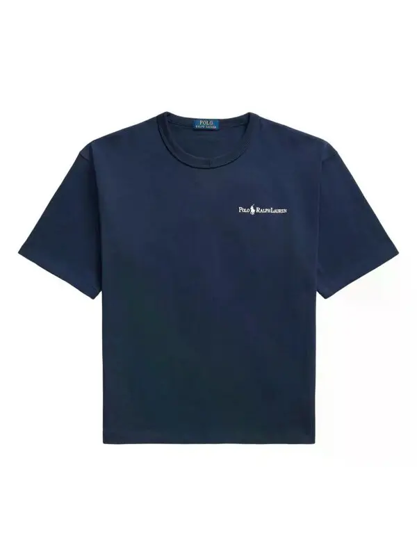 Polo Ralph Lauren Logo-embroidered T-shirt - Blue
