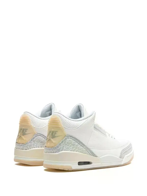 JORDAN Air 3 Retro Craft Ivory Sneakers - White