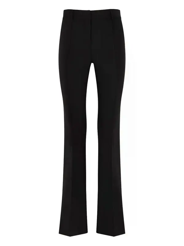 Veronica Beard Hibiscus Flared Trousers