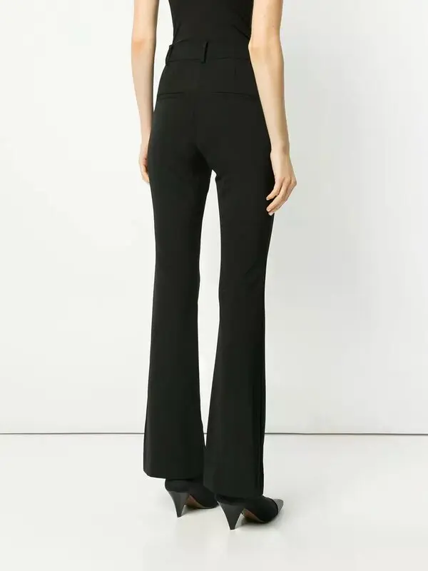 Veronica Beard Hibiscus Flared Trousers