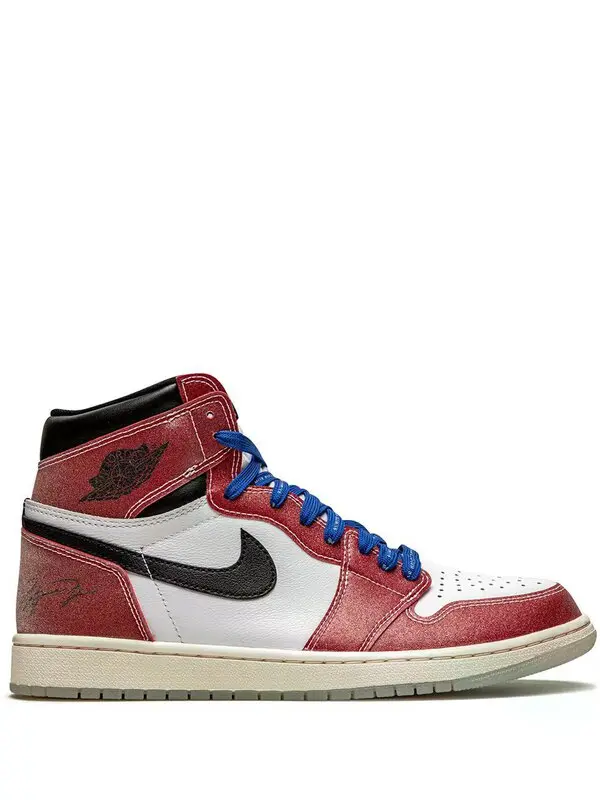 JORDAN X Trophy Room Air 1 Retro High Og Sneakers - Red