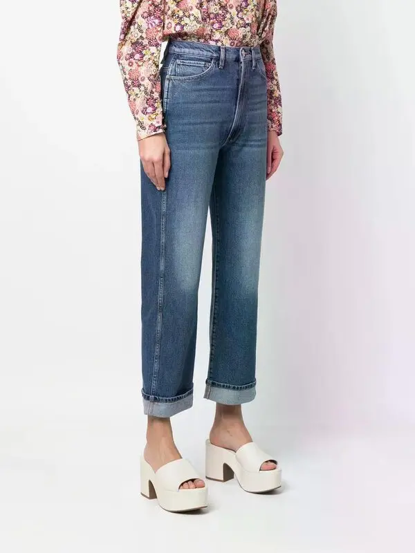 3x1 High-rise Straight-leg Jeans