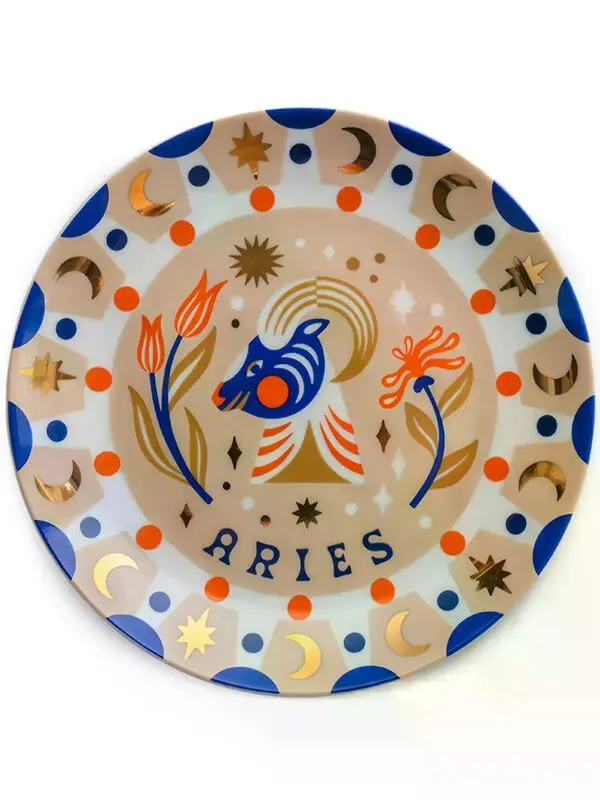 BITOSSI HOME Aries Plate - Blue