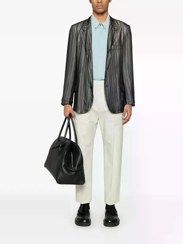 LANVIN Cropped Elasticated Waist Trousers