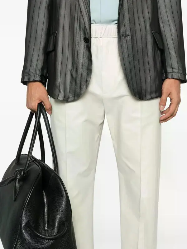 LANVIN Cropped Elasticated Waist Trousers
