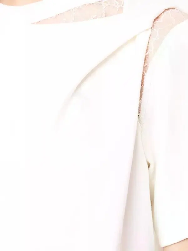 Goen.j Twisted Detail Cotton Blouse