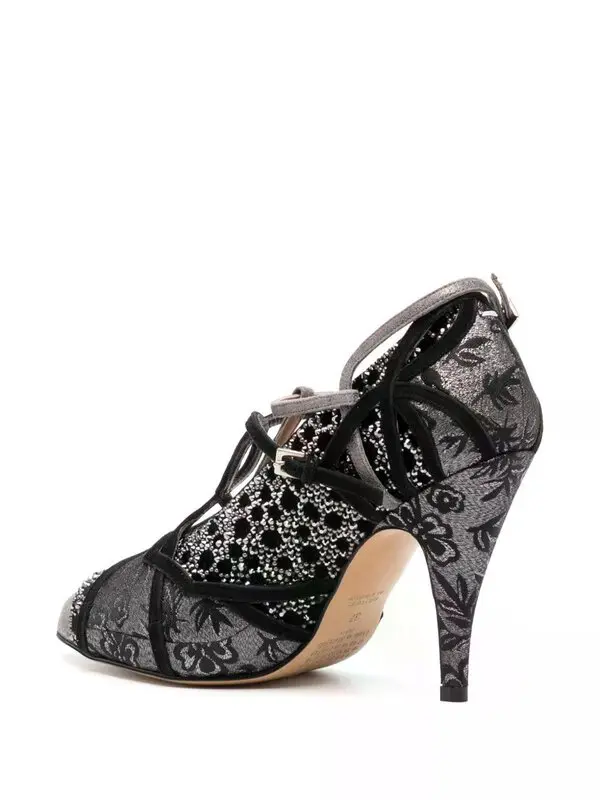 MAISON MARGIELA Tabi Monster Velvet Embellished Pumps