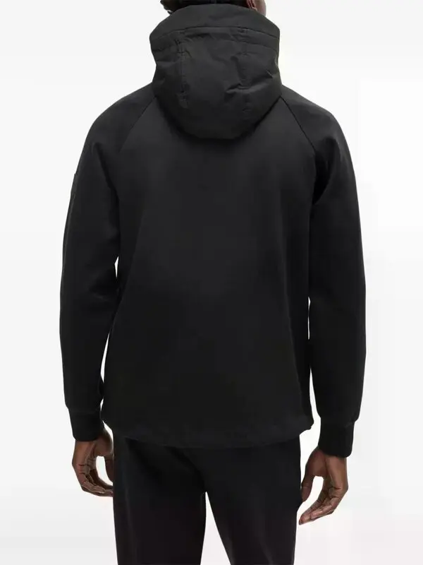 BOSS Logo-appliqué Hooded Jacket