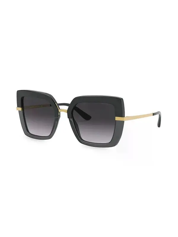 Dolce & Gabbana Oversize Square Frame Sunglasses