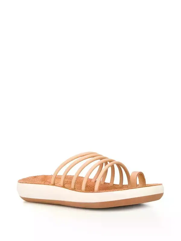 ANCIENT GREEK SANDALS Hypatia Strappy Sandals - Neutrals