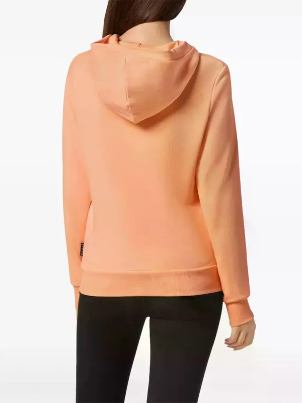 Philipp Plein Logo-plaque Hoodie - Orange