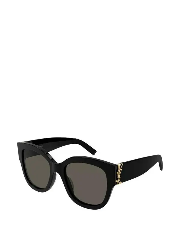 Saint Laurent Oversized Frame Sunglasses - Black