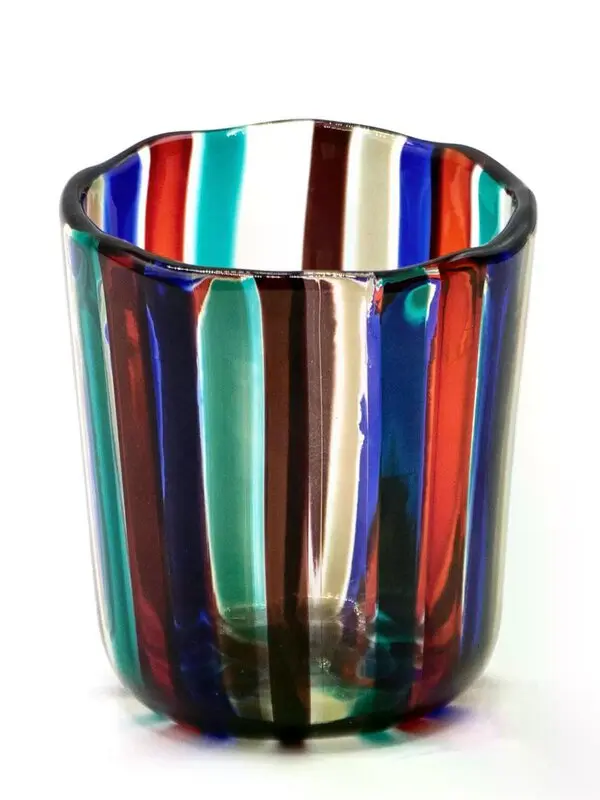 VENINI Striped Glasses