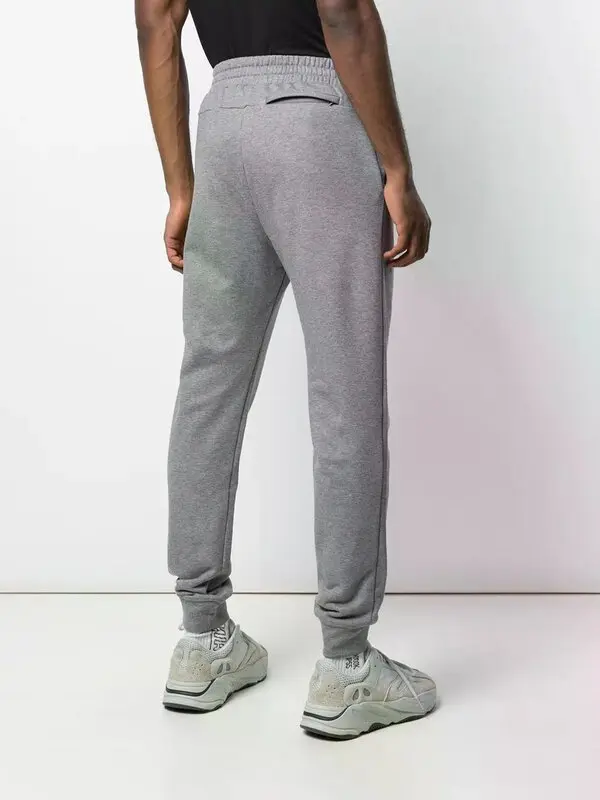 DELANTIC Logo-print Fleece Sweatpants