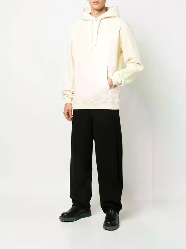 MAHARISHI Logo-embroidered Hoodie - Neutrals