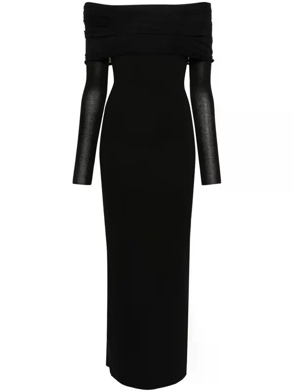 MANURI Amara Maxi Dress - Black