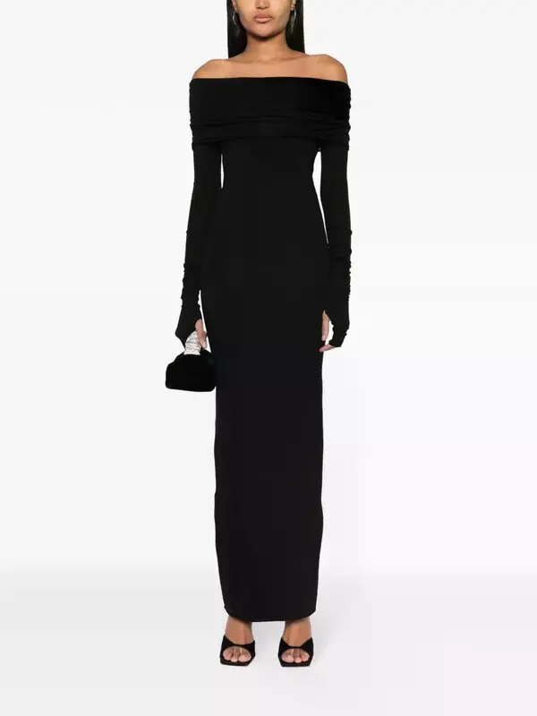 MANURI Amara Maxi Dress - Black