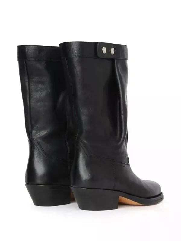 Isabel Marant Étoile Ademe Leather Boots - Black