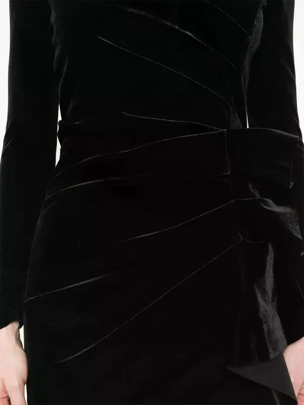 Chiara Boni La Petite Robe Silveria Midi Dress - Black
