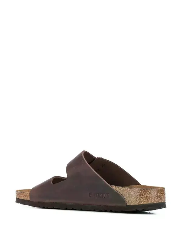 BIRKENSTOCK Arizona Buckle-fastening Sandals - Brown