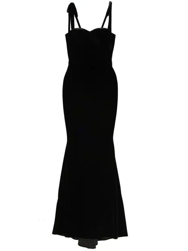 CRISTALLINI Cybele Gown - Black