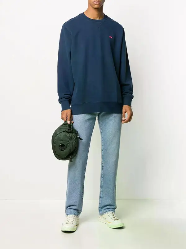 LEVI'S Logo Detail Sweatshirt - Blue