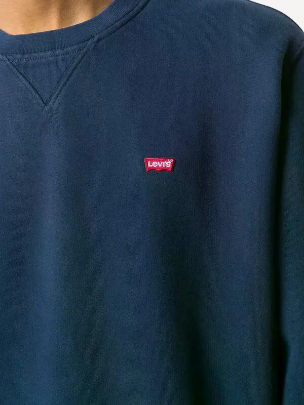 LEVI'S Logo Detail Sweatshirt - Blue